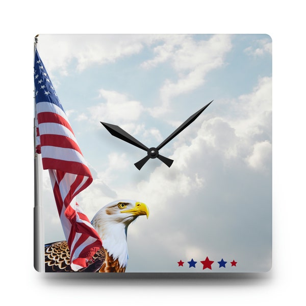 Acrylic Clock - Etsy