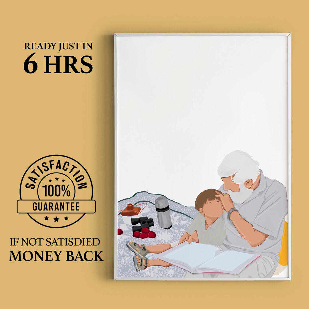 Personalized Digital Faceless Portrait - Meaningful Gift for ...