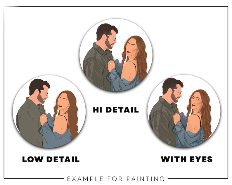 Fathers Day Gift, Custom Portraits for Dad, Faceless Portrait Print ...