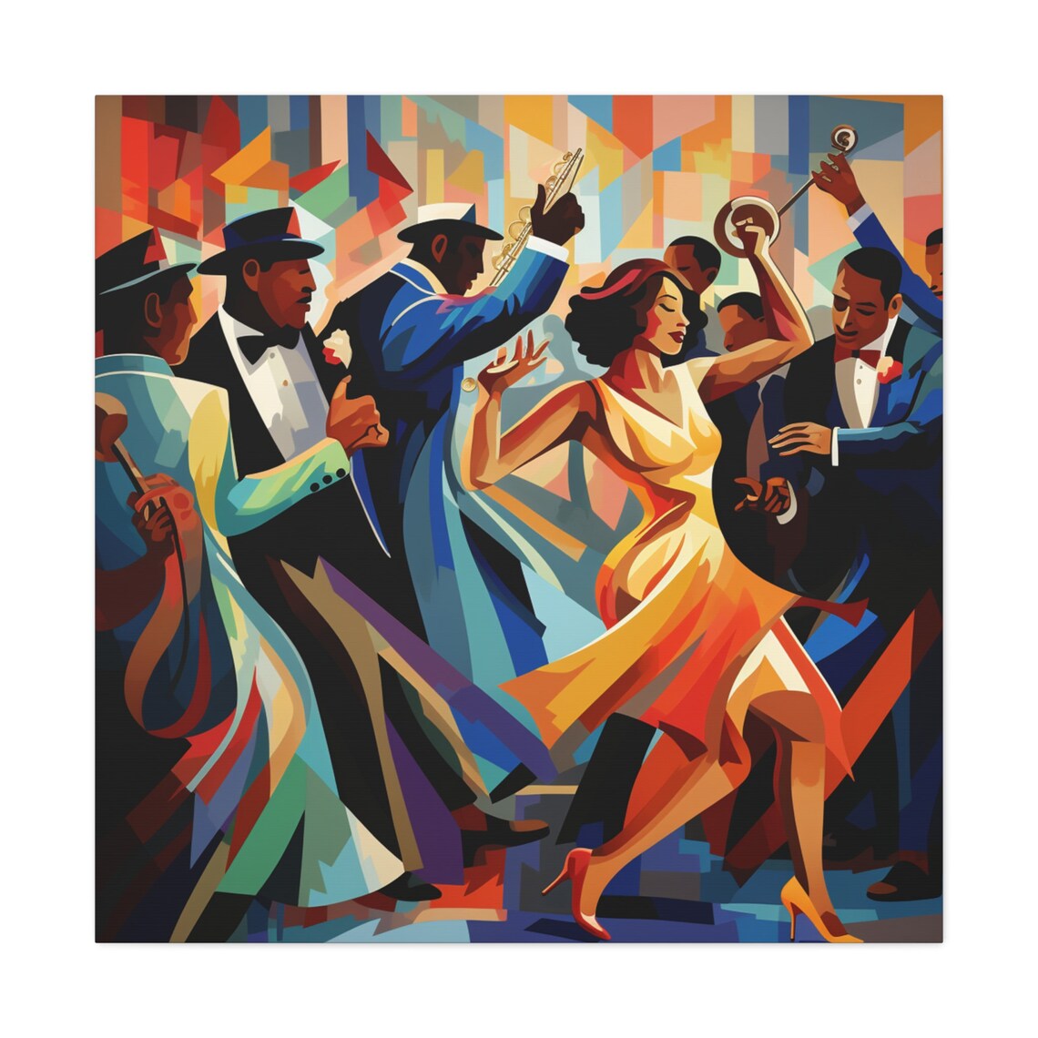 African Dance Painting, African American Art - Etsy