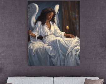 Guardian Angel / Dion Pollard / African American Art / Black Art ...