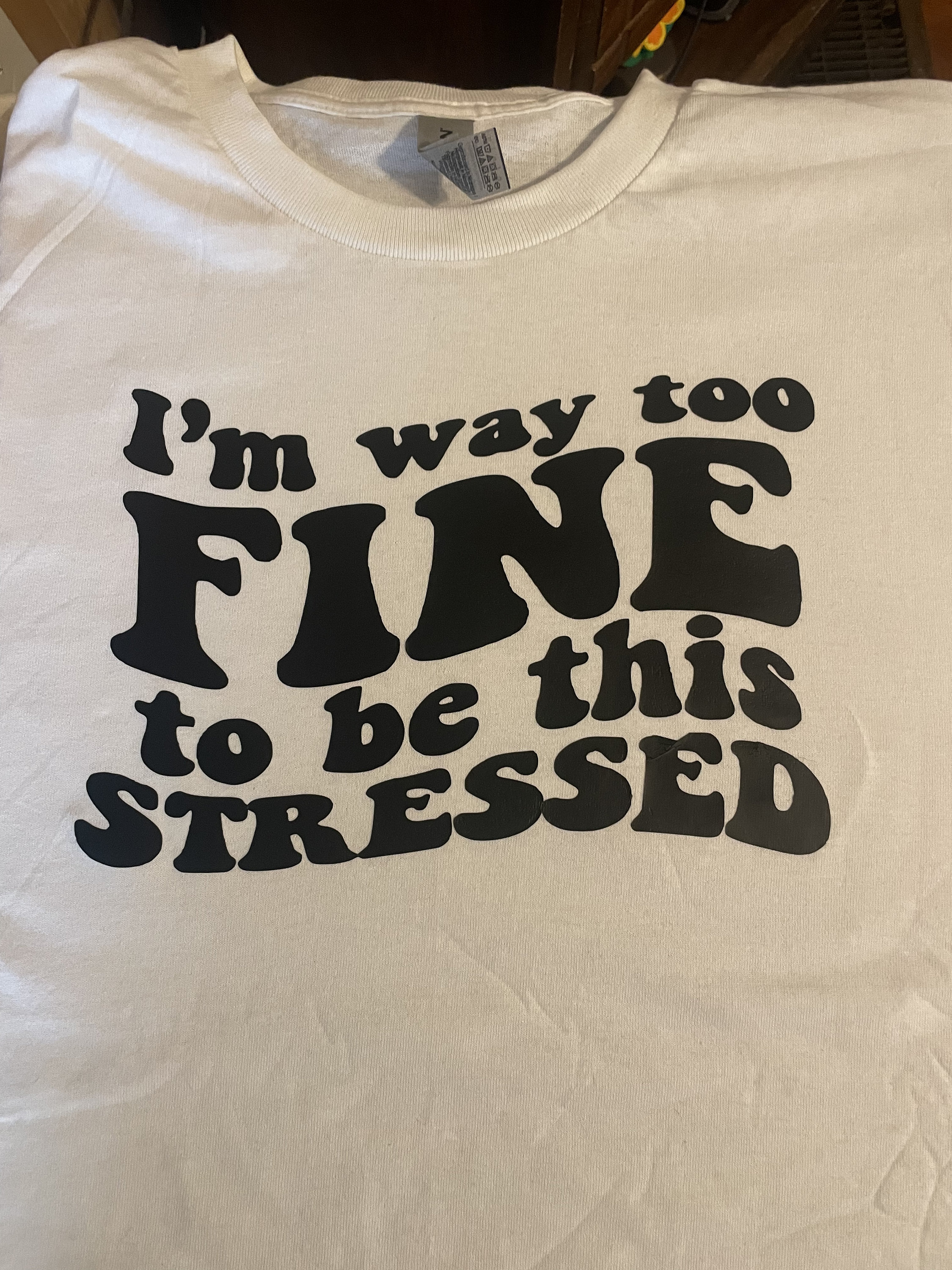 Way Too Fine to Be This Stressed! - SVG File! - Etsy