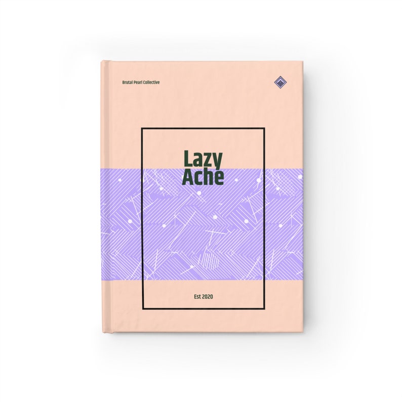 Lazy Ache Diary Aesthetic Y2k Journal Hardcover Sketchbook - Etsy