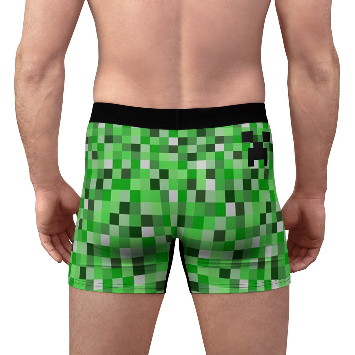 Creeper Minecraft Boxer Briefs, Soft and Comfortable, Unisex Men - Etsy