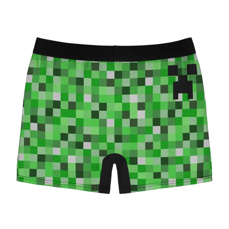 Creeper Minecraft Boxer Briefs, Soft and Comfortable, Unisex Men - Etsy