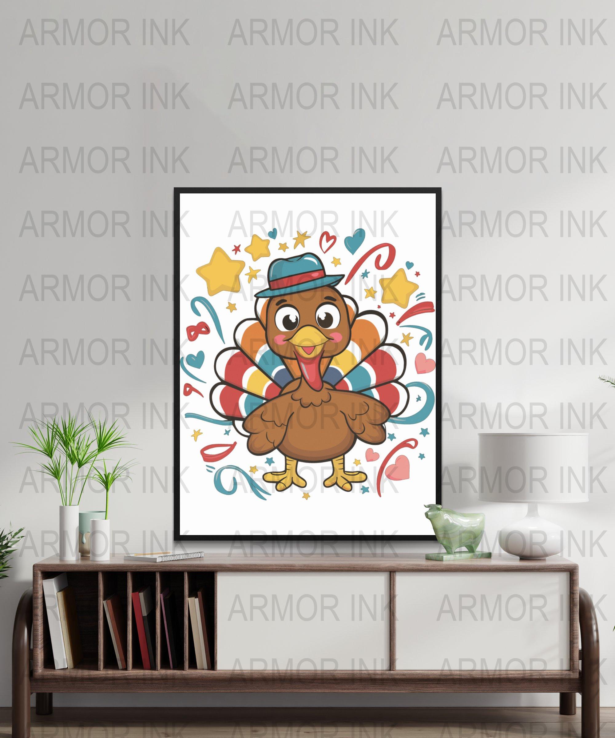 Thanksgiving Celebration Turkey PNG Digital Download // First Turkey ...
