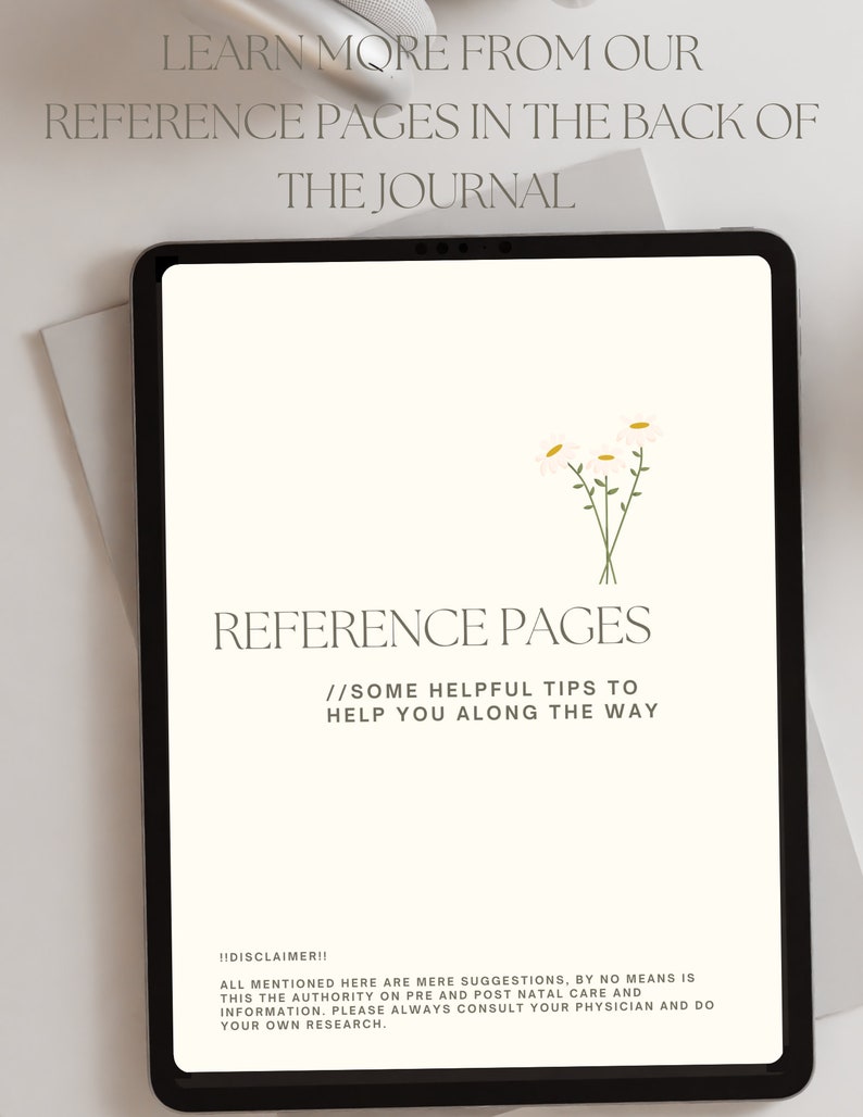 Mama Mindfulness Journal- A Printable and Digital Journal for Pregnant ...