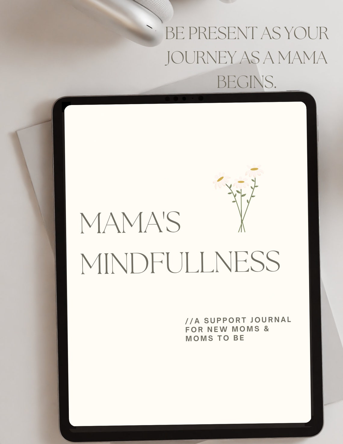 Mama Mindfulness Journal- A Printable and Digital Journal for Pregnant ...