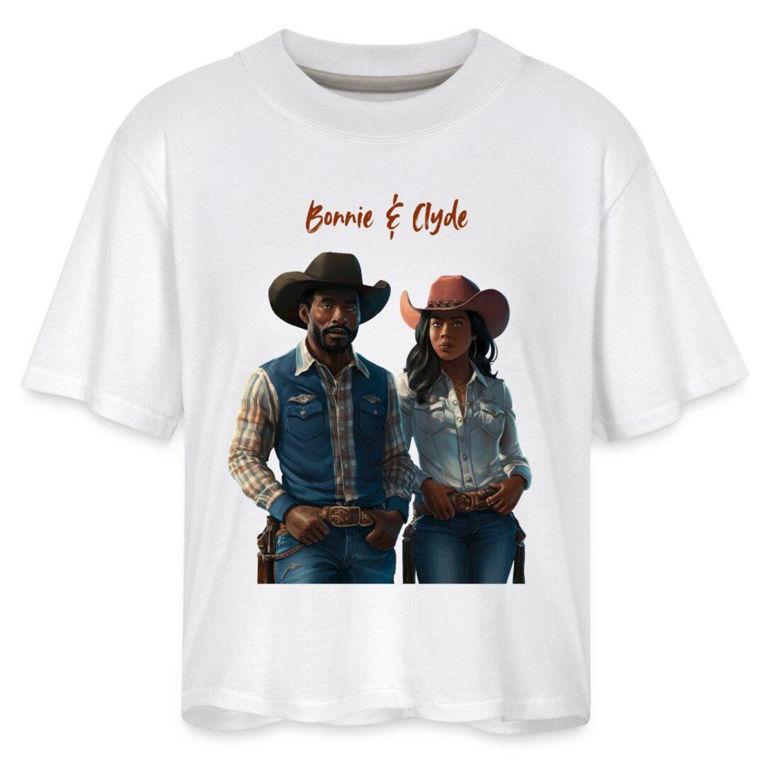 Bonnie & Clyde BOXY TEE - Etsy