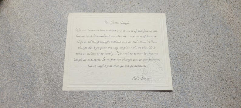 Prayers and Promises "you Gotta Laugh" Collectable Figurene by Bill ...