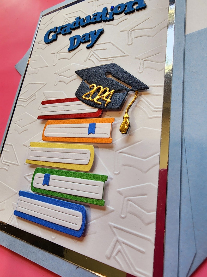 Handmade Graduation Card, Congratulations, Lined Embossed Envelope - Etsy