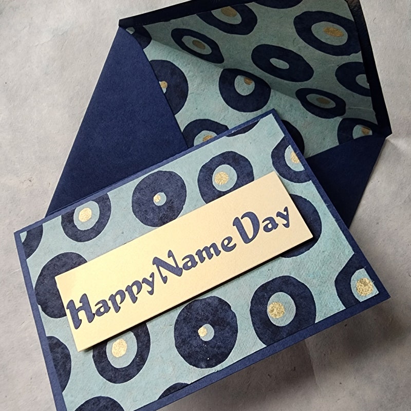 Greek Happy Name Day Card - Etsy