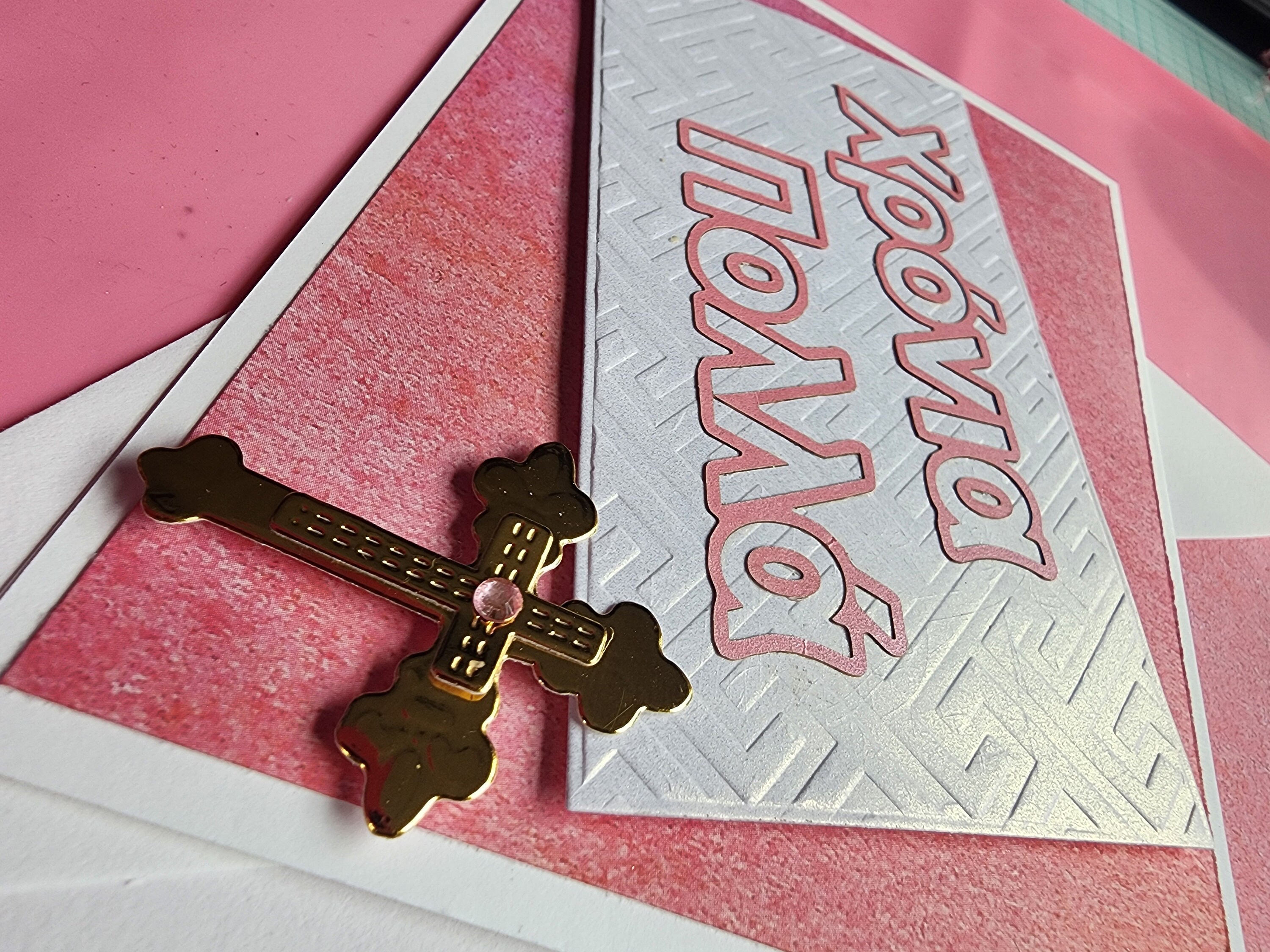 Handmade Xronia Polla, Greek Card,greek Name Day Card With Handmade ...