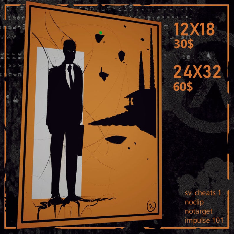 INTERLOPER Half-life Print - Etsy