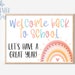 Welcome Back to School Digital Download, Classroom Sign, Start on ...