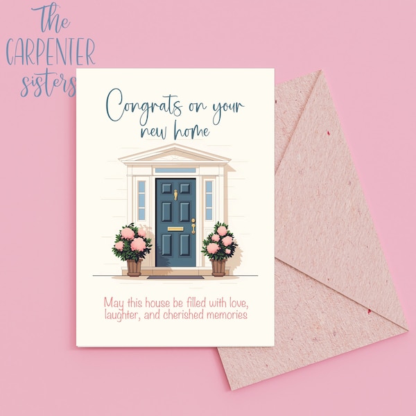 Printable Congratulations Card for New Home Housewarming Digital - Etsy