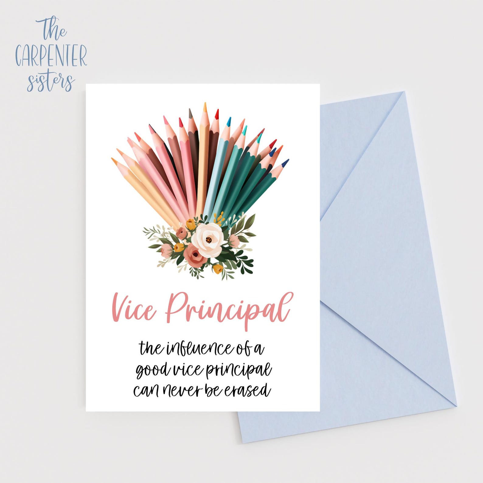 Vice Principal Card, Digital Download, School Vice Principal Thank You ...