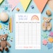 Sign in Sign Out Sheet , Digital Download, Childcare Attendance ...