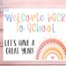 Welcome Back to School Digital Download, Classroom Sign, Start on ...