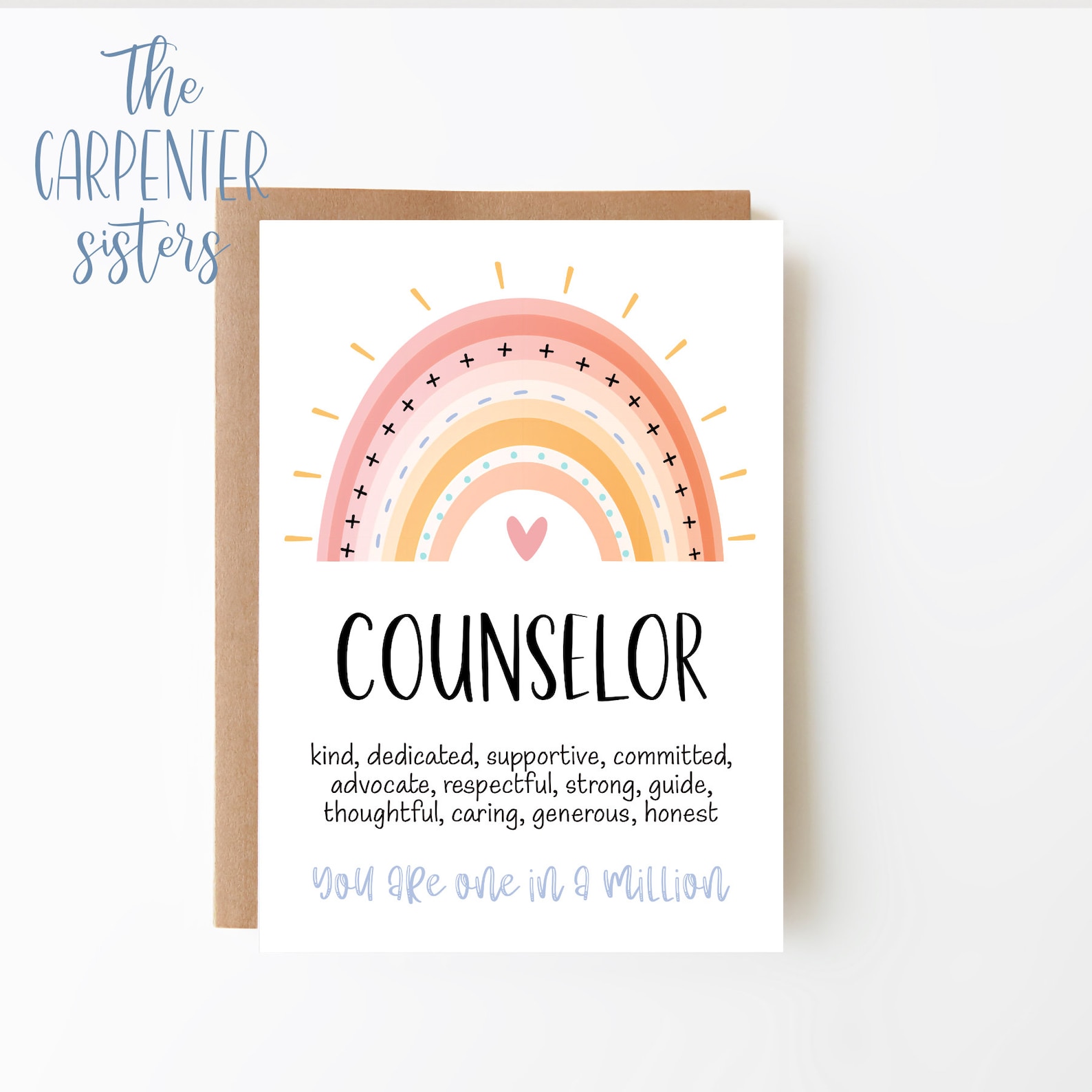 Counselor Card, Digital Download, School Counselor Greeting Card ...