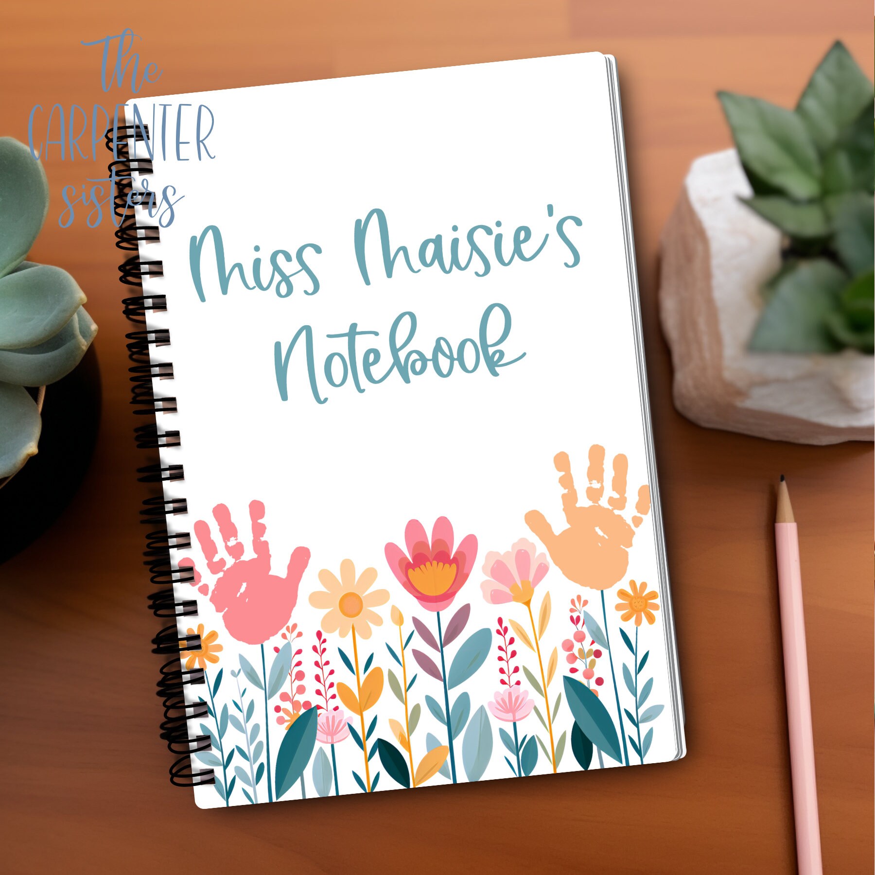 Daycare Teacher's Personalised Notebook, End of Year Gift for Preschool ...