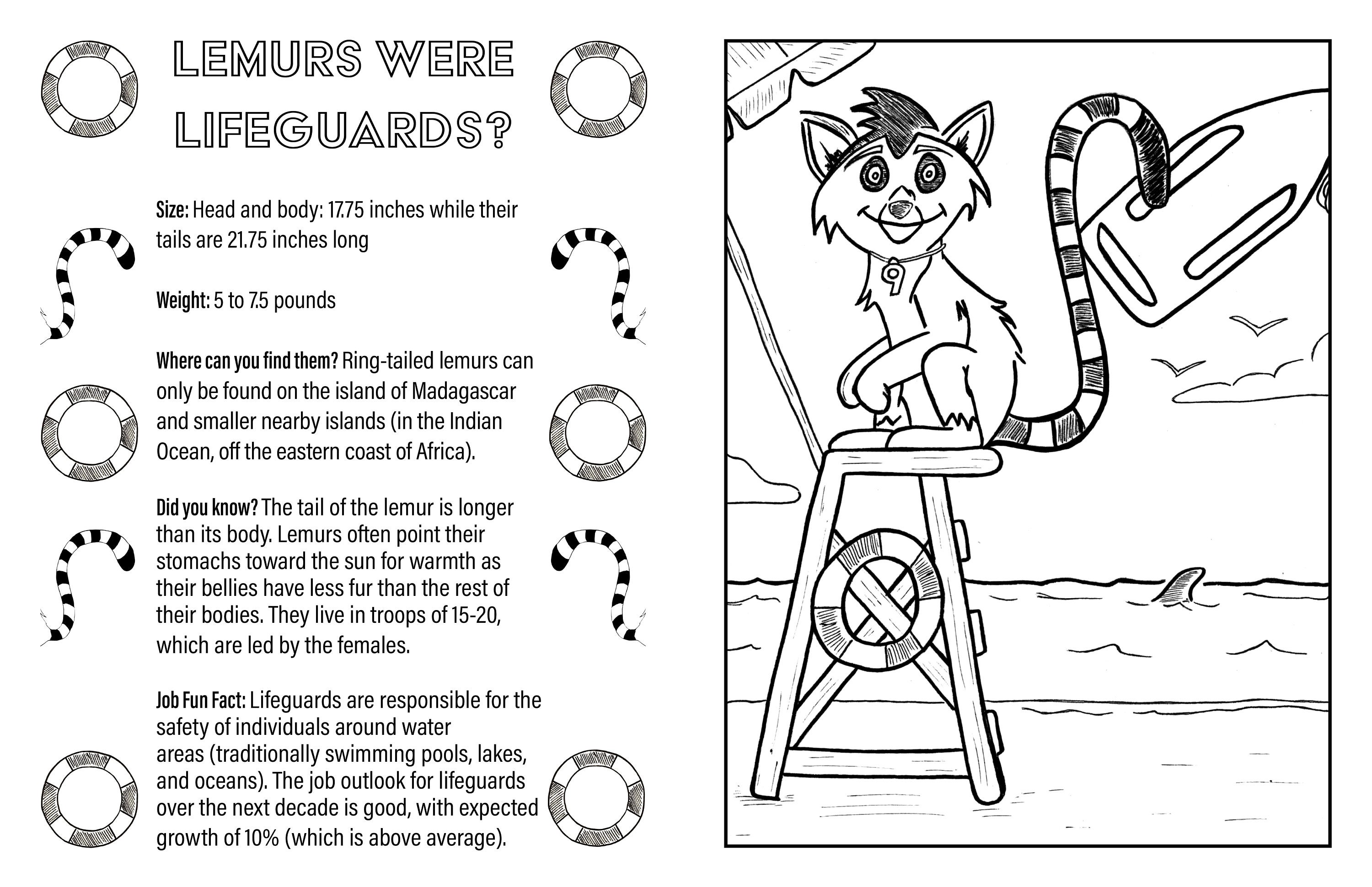 What If? A Career Exploration Coloring Book, Cute Gift for Kids, Animal ...