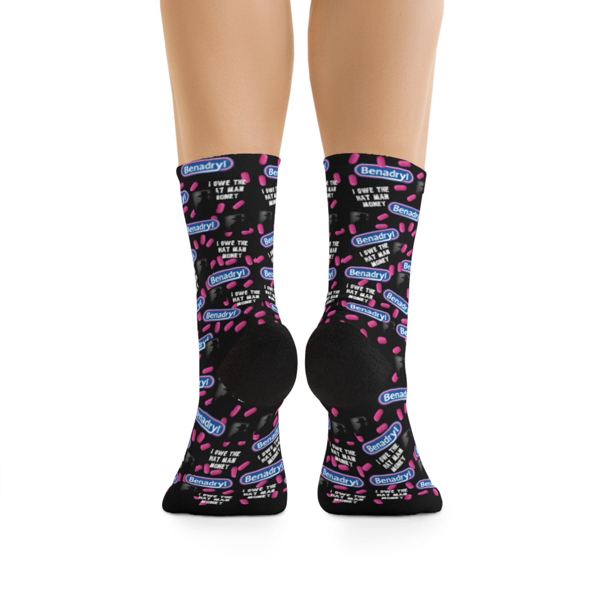 The Hat Man Retro Socks, Funny Socks, Pharmacy Socks, Hospital Socks ...