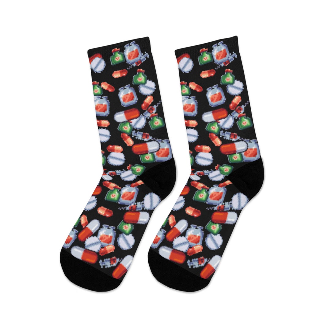 Healthcare Retro Socks, Pharmacy Socks, Hospital Socks, Socks for ...