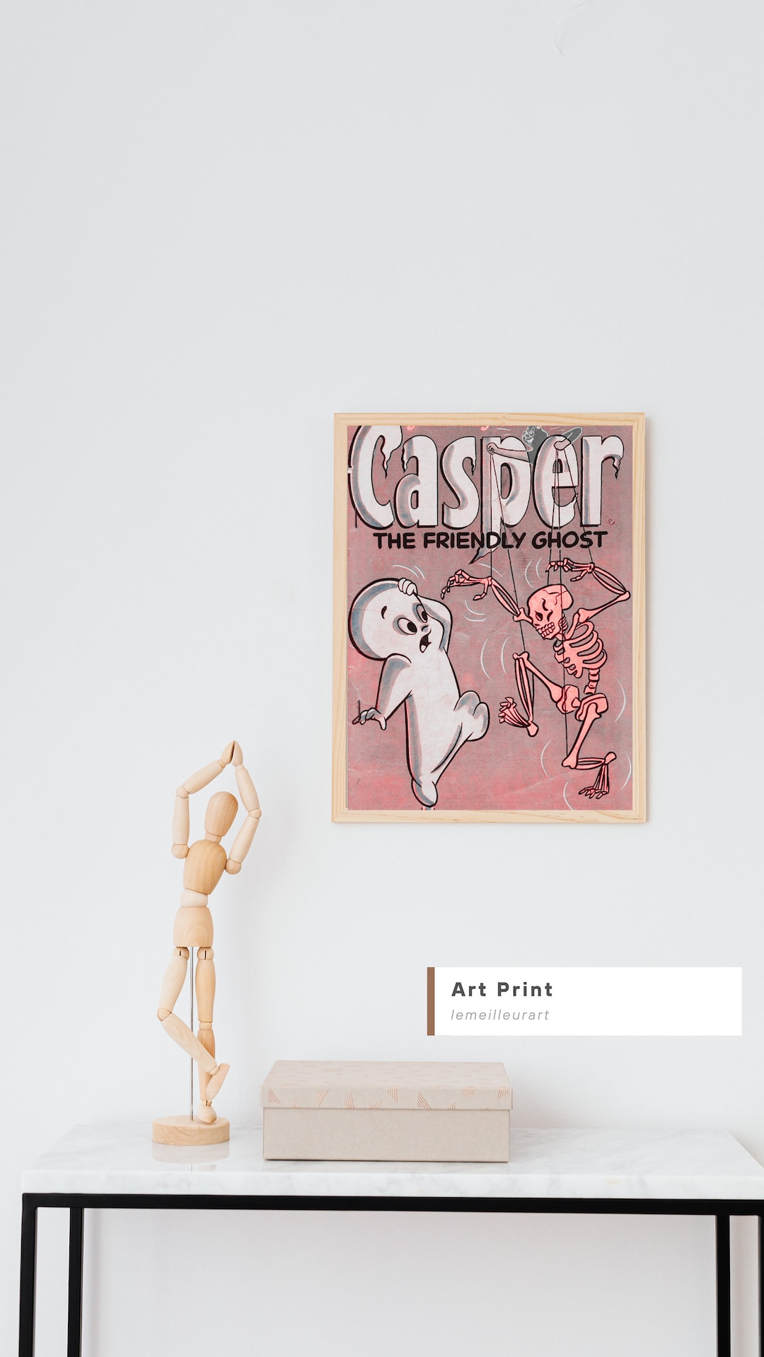 Casper Wall Art - Etsy
