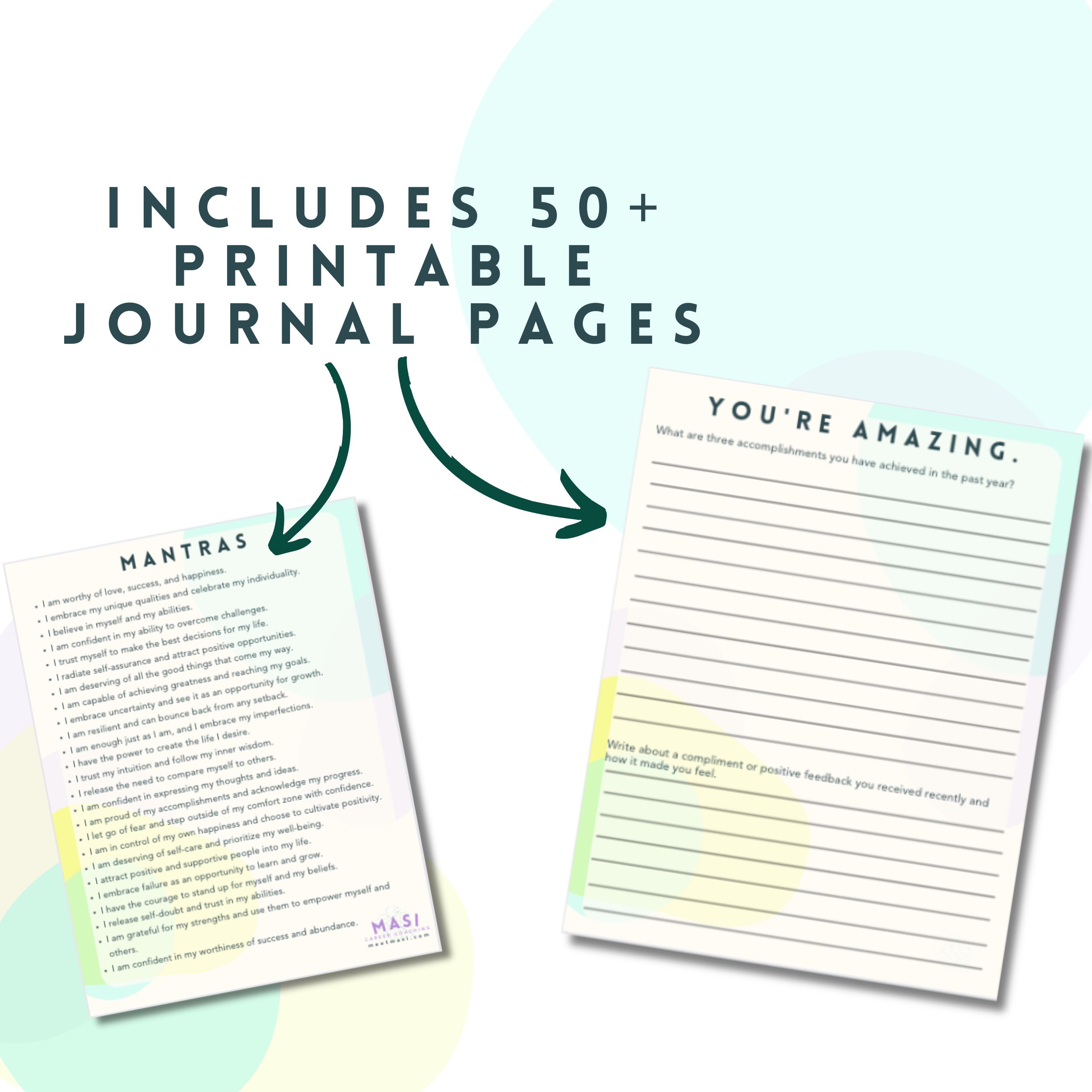 Confidence Builder Journal: Printable PDF for Self-discovery and ...