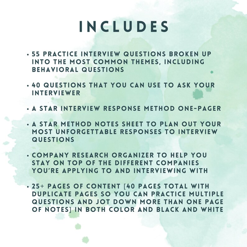 Interview Practice Questions & Job Interview Prep Kit Practice ...