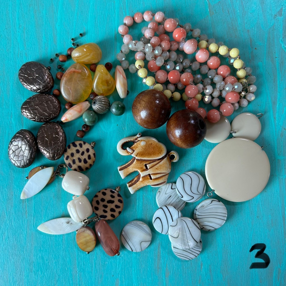 Junk Drawer Jewelry, Vintage to Modern, Broken Jewelry, Craft, Parts ...