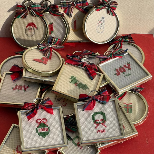 Cross Stitch Mini Frames - Etsy