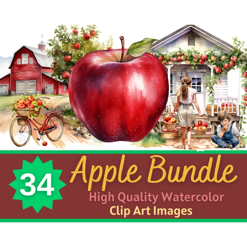 Apple Theme - Etsy