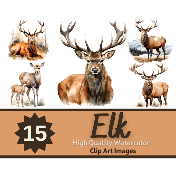 Elk Template - Etsy
