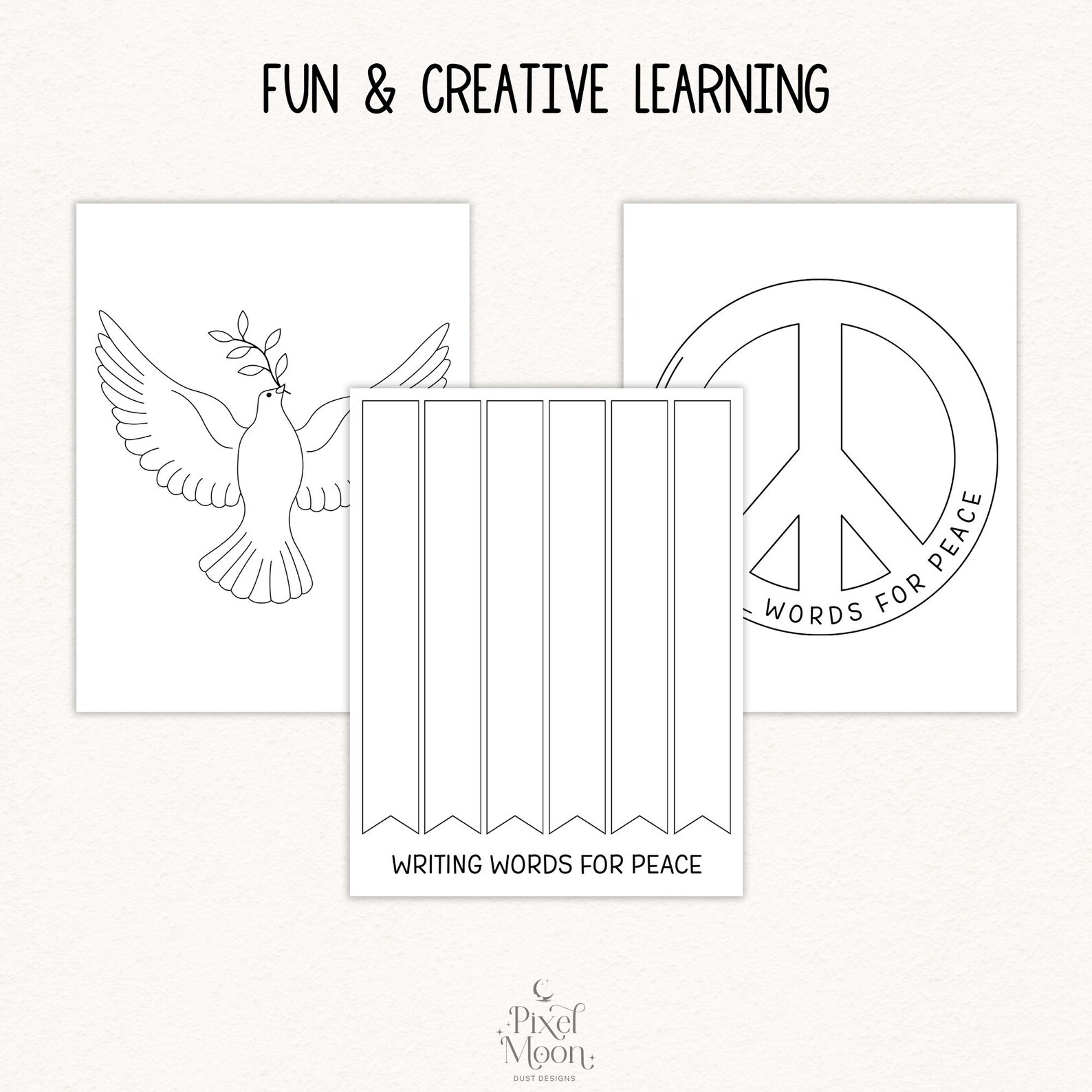 Peace Day Worksheet Activity for Kids, International Day of Peace ...