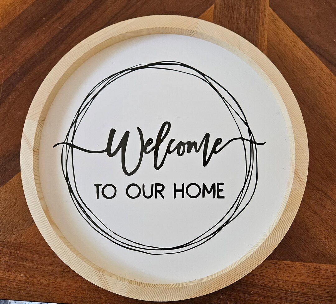 Welcome to Our Home Sign - Etsy