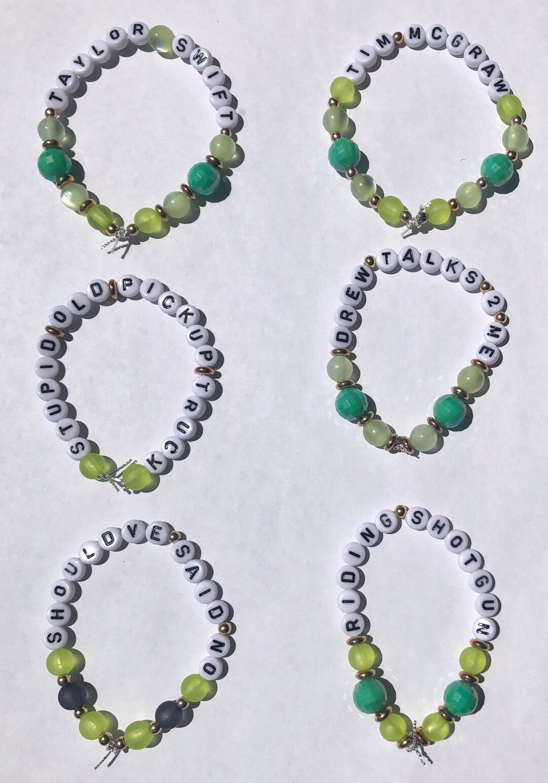 6 Pack Taylor Swift Friendship Bracelets Mystery Box - Etsy