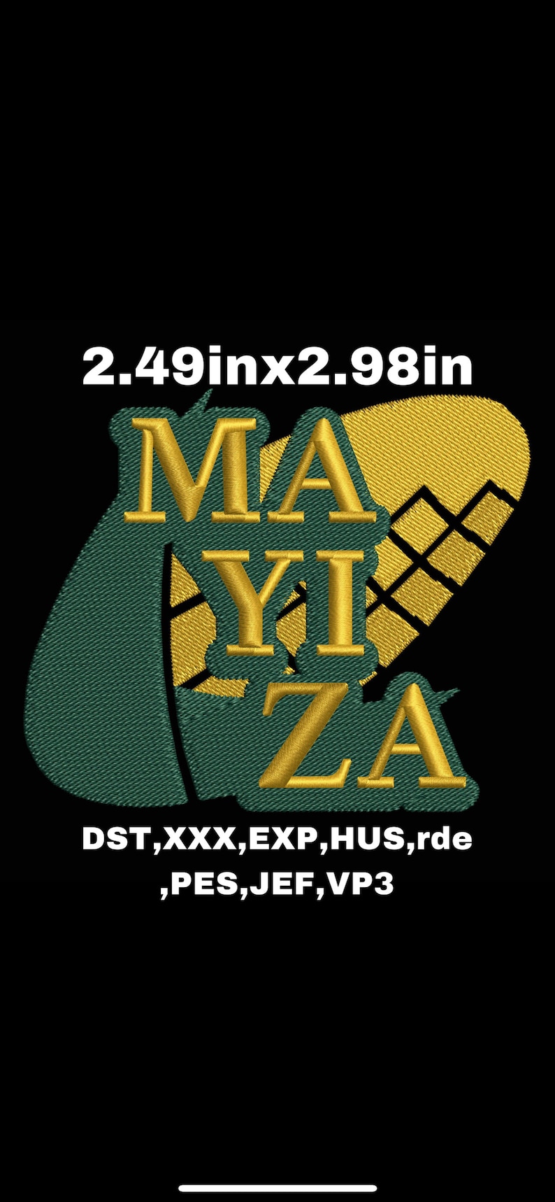 Mayiza Digitized Embroidery Files - Etsy