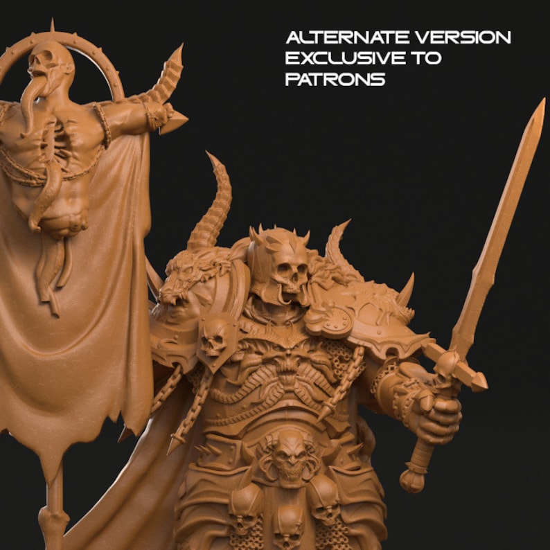 Large Death Knight STL - Etsy