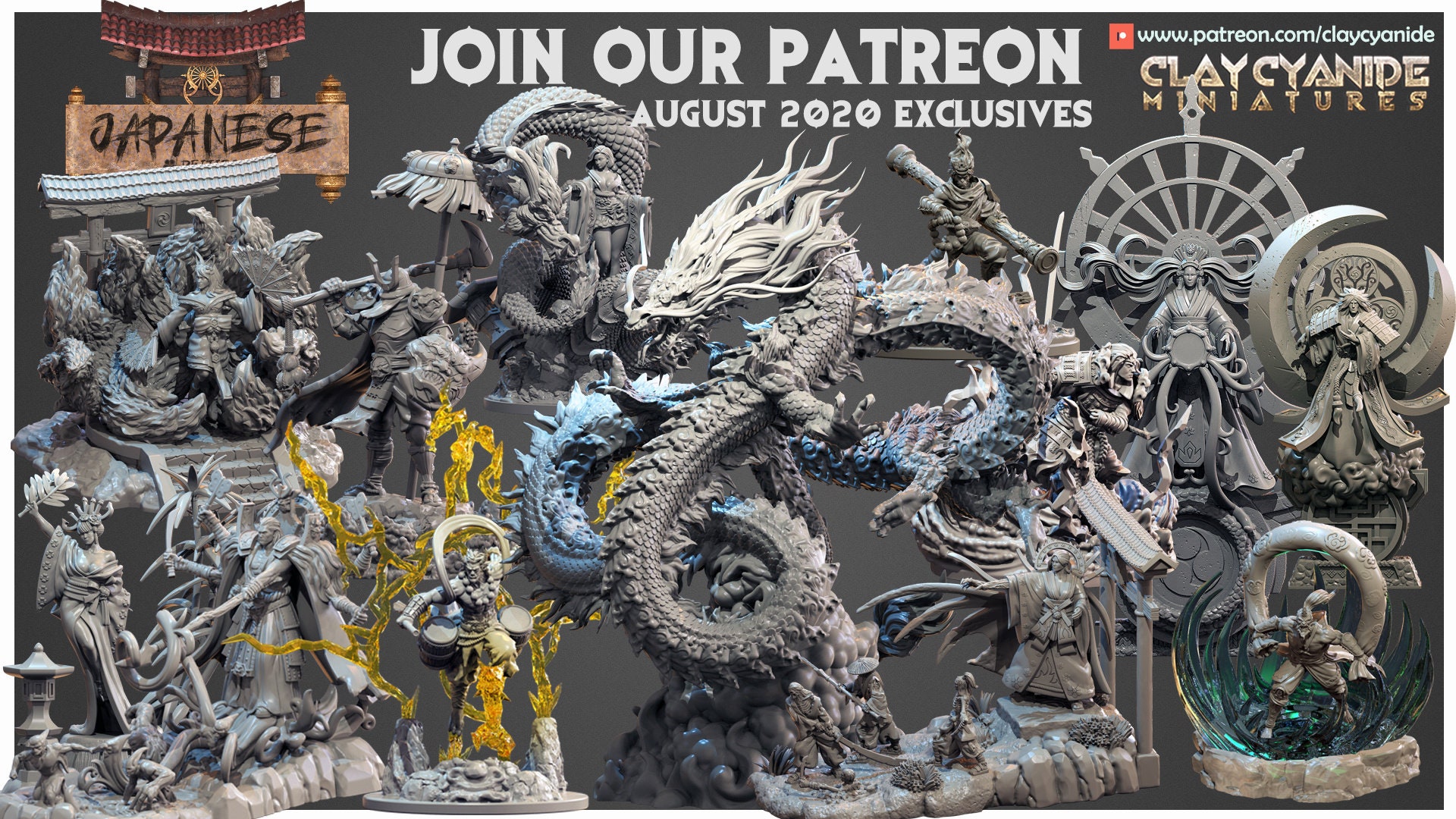 Japanese Mythology STL Pack - Etsy