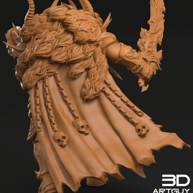 Large Death Knight STL - Etsy