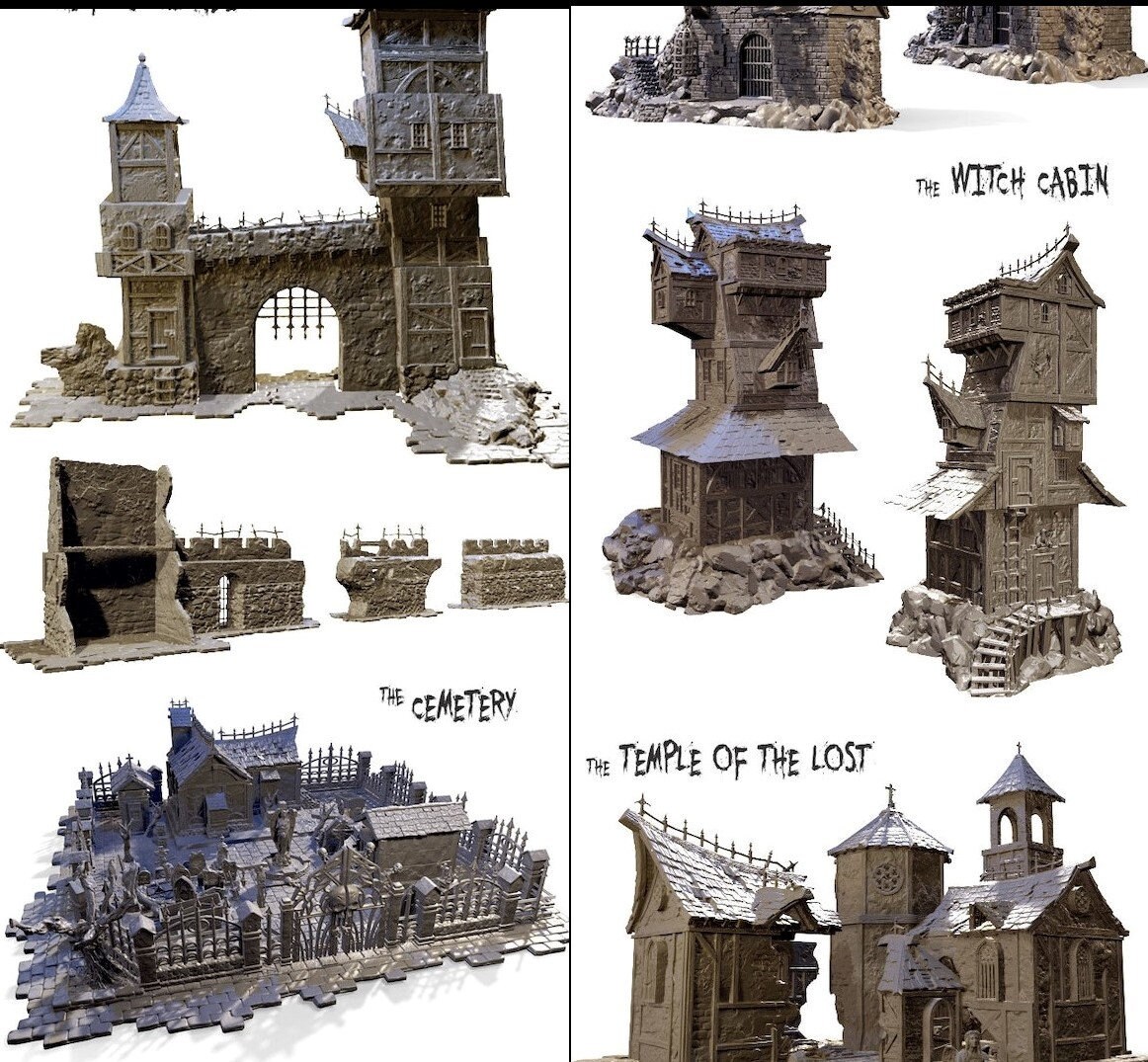 Over 75gb MASSIVE DOOM Chaos Miniature and Terrain STL Pack - Etsy