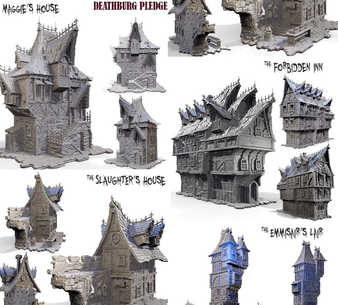 Over 75gb MASSIVE DOOM Chaos Miniature and Terrain STL Pack - Etsy