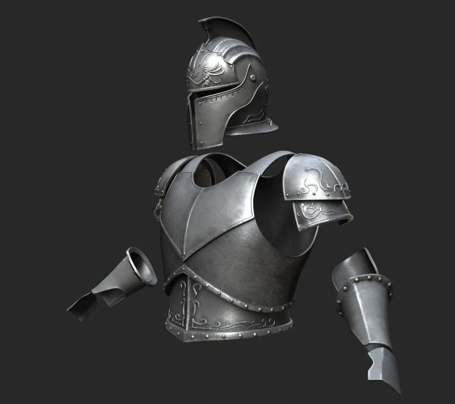 Dark Souls Faraam Armor STL Pack - Etsy