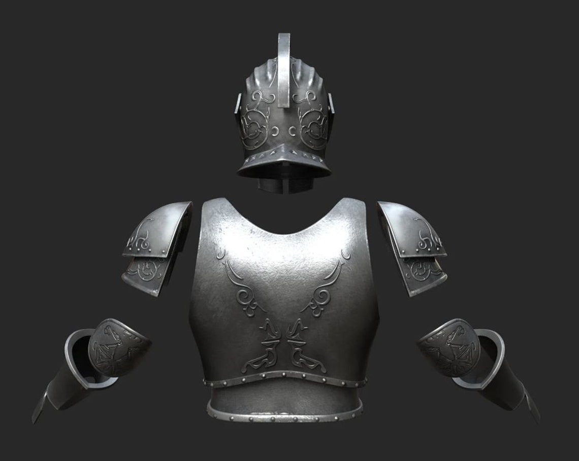 Dark Souls Faraam Armor STL Pack - Etsy