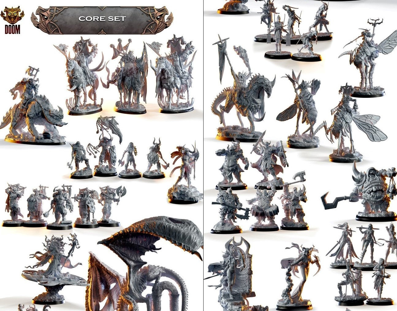 Over 75gb MASSIVE DOOM Chaos Miniature and Terrain STL Pack - Etsy