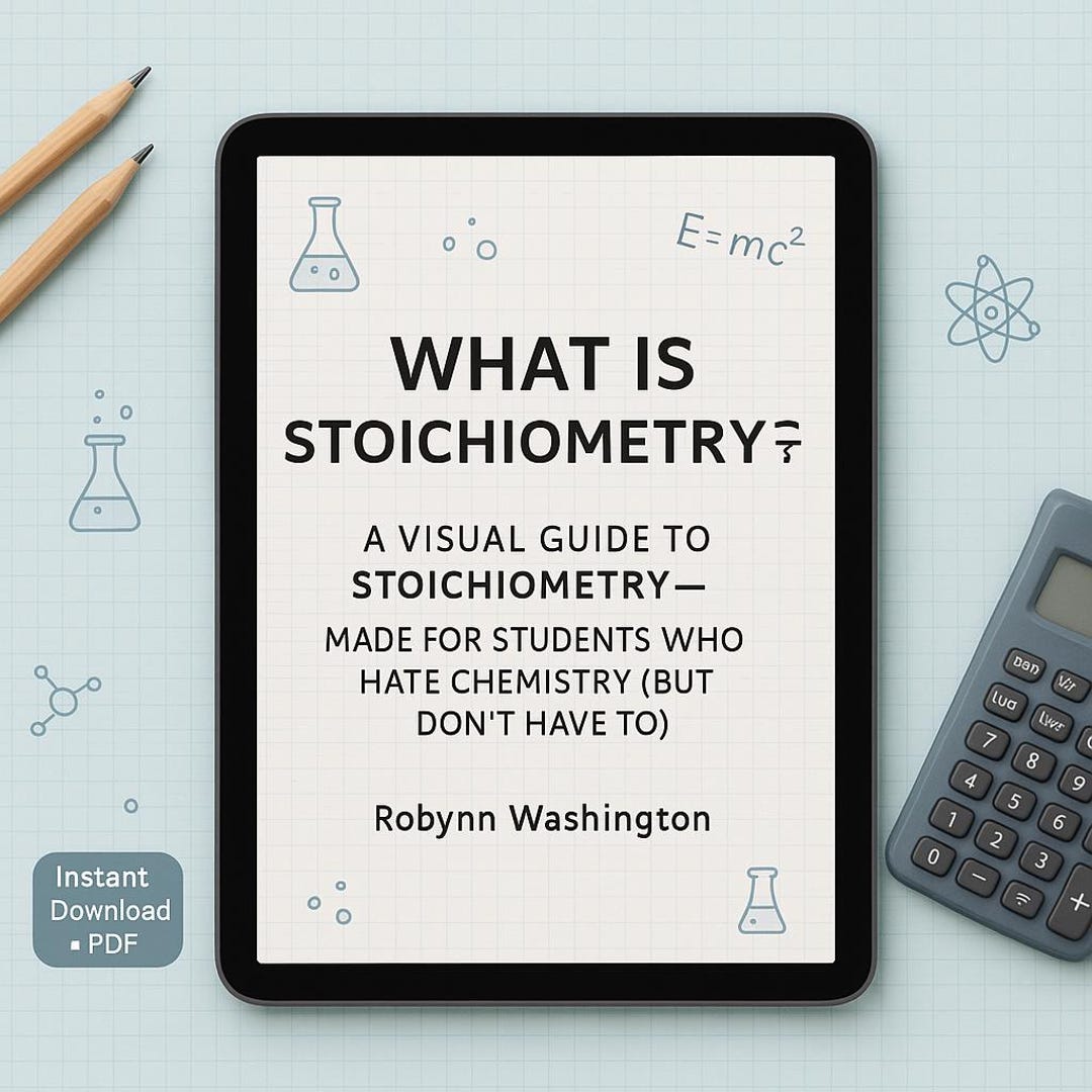 What is Stoichiometry? Visual Guide (PDF) | Stoichiometry Made Easy for ...