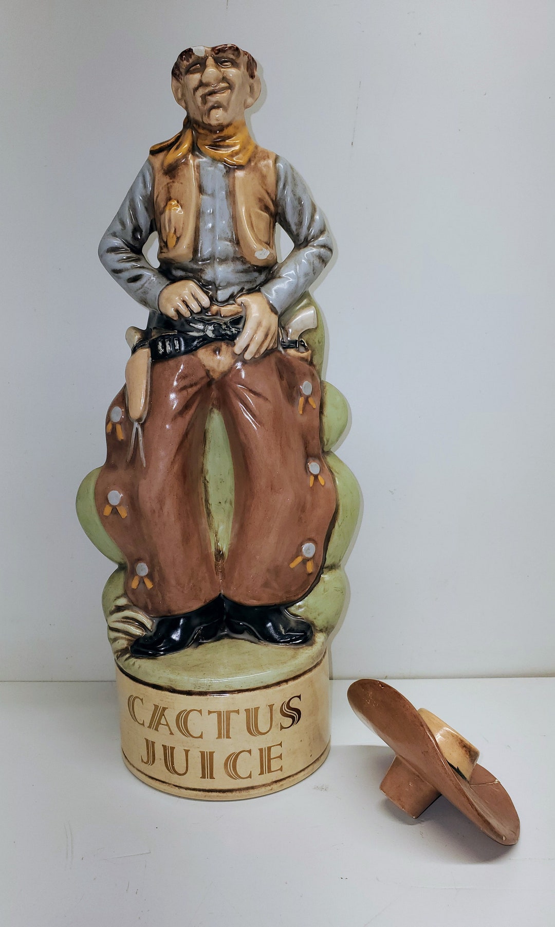 1970's Vintage Alberta Cactus Juice Liquot Decanter - Etsy