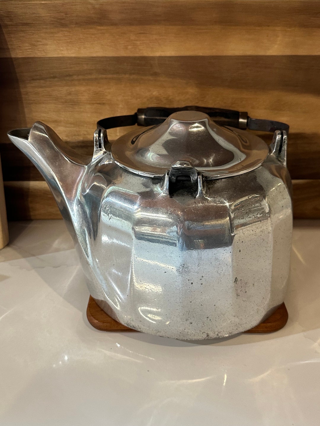 Vintage Wagnerware Sidney Colonial Tea Kettle 5 Quart - Etsy